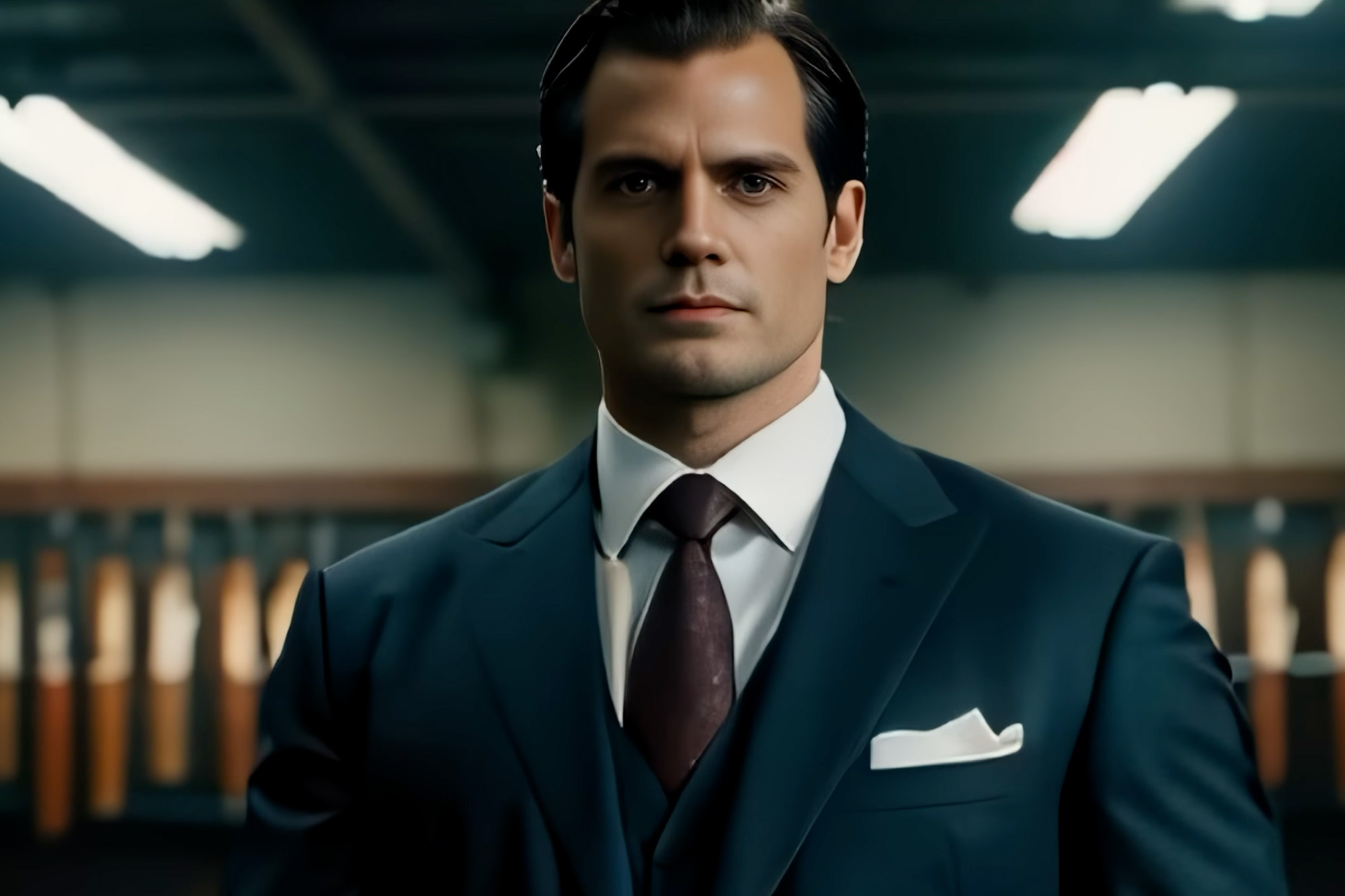 Fake movie trailer featuring Henry Cavill and Margot Robbie as James ...