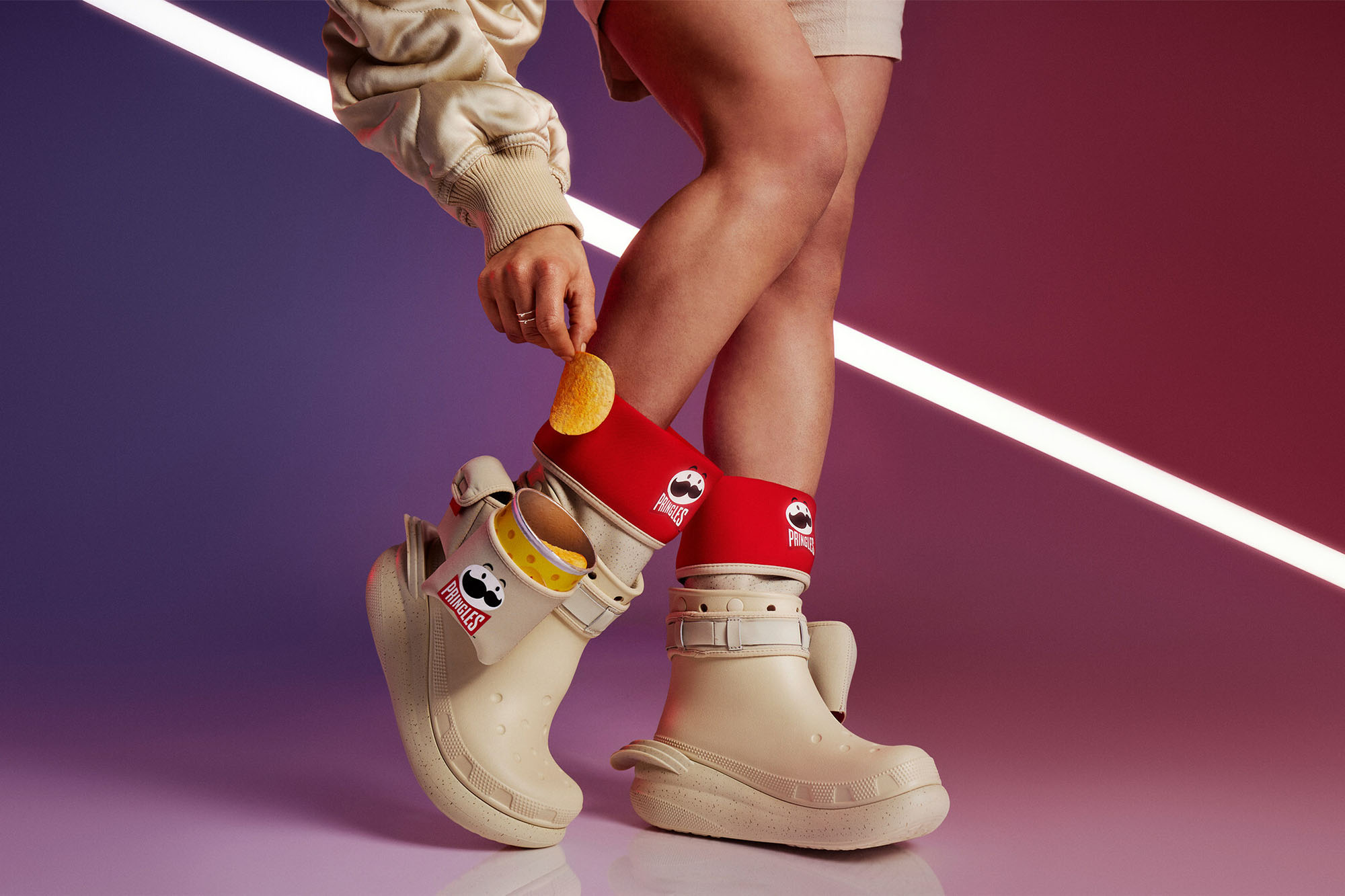 Crocs collaborates with Pringles for new shoe collection - Pubity