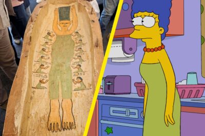 Marge Simpson lookalike found on Egyptian sarcophagus - Pubity