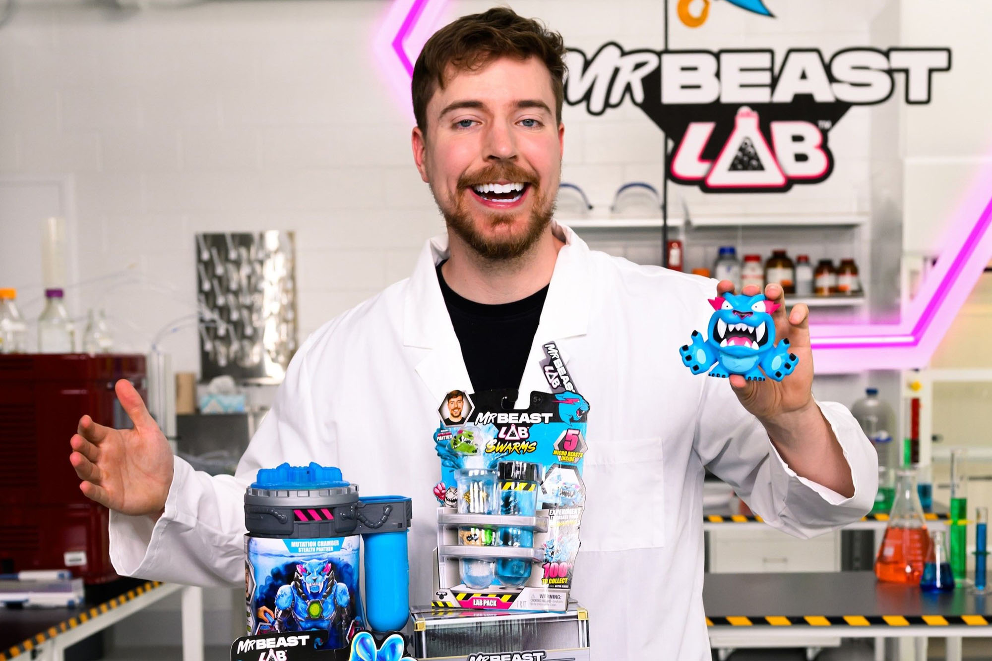 MrBeast toy line launches - Pubity