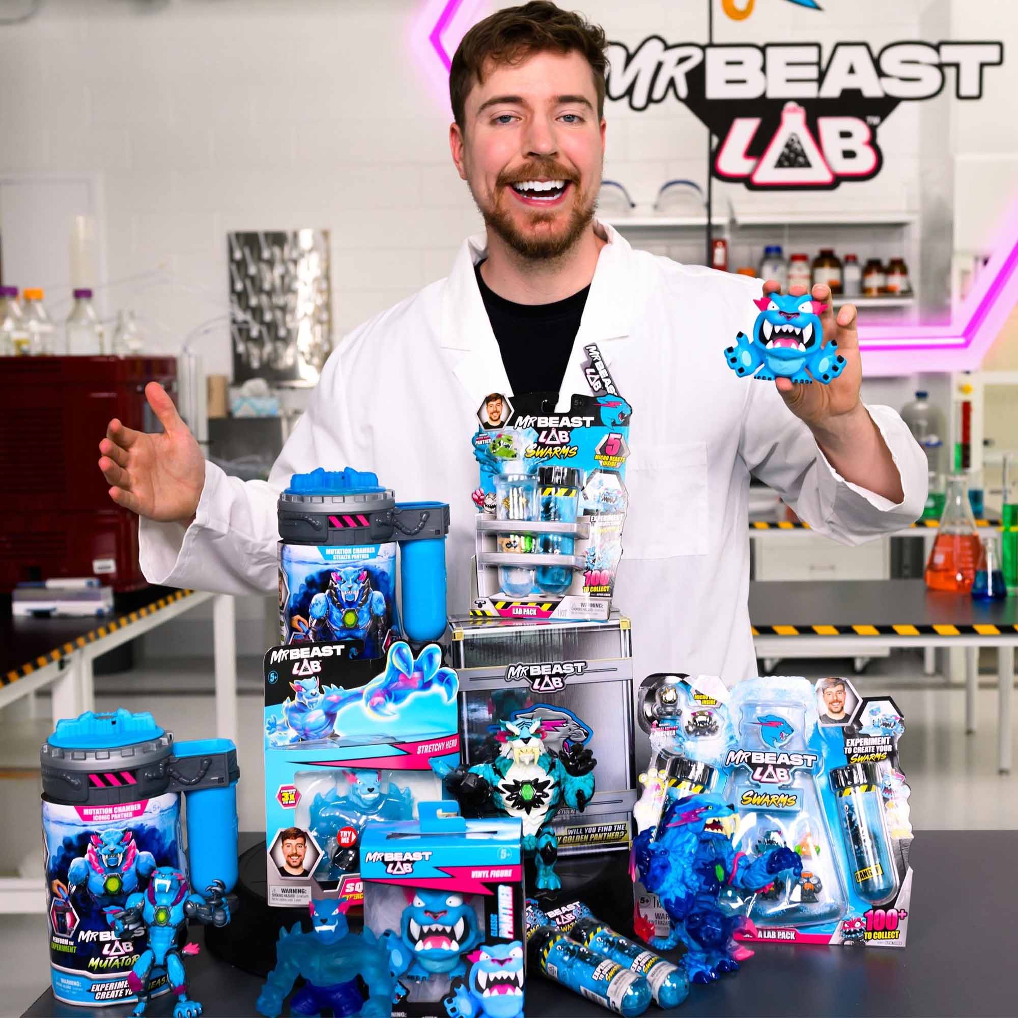 MrBeast toy line launches - Pubity