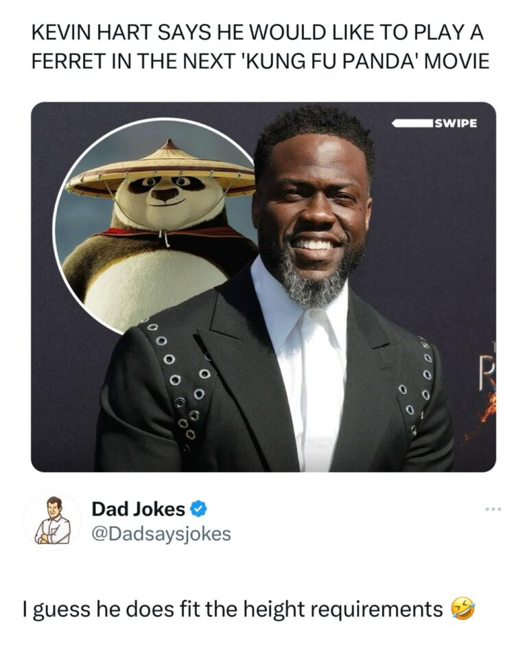 Kevin Hart wants to be a ferret in Kung Fu Panda - Pubity