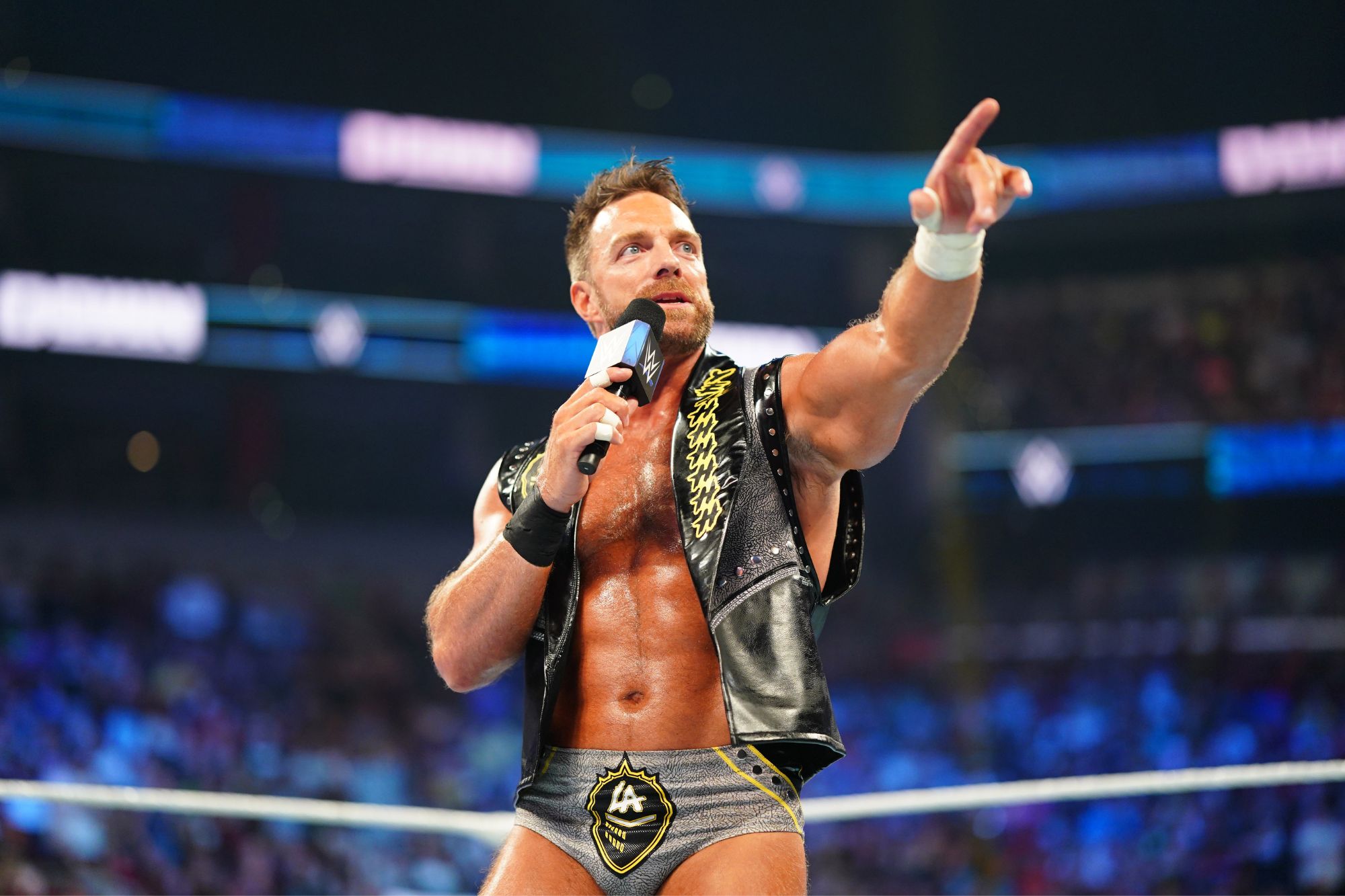 Exclusive: WWE star LA Knight talks working with Bray Wyatt, second ...