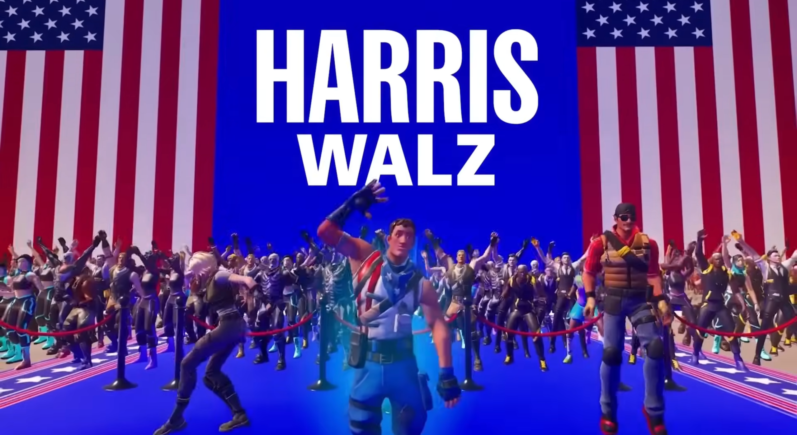 Kamala Harris Brings Campaign to Fortnite with “Freedom Town” Map - Pubity