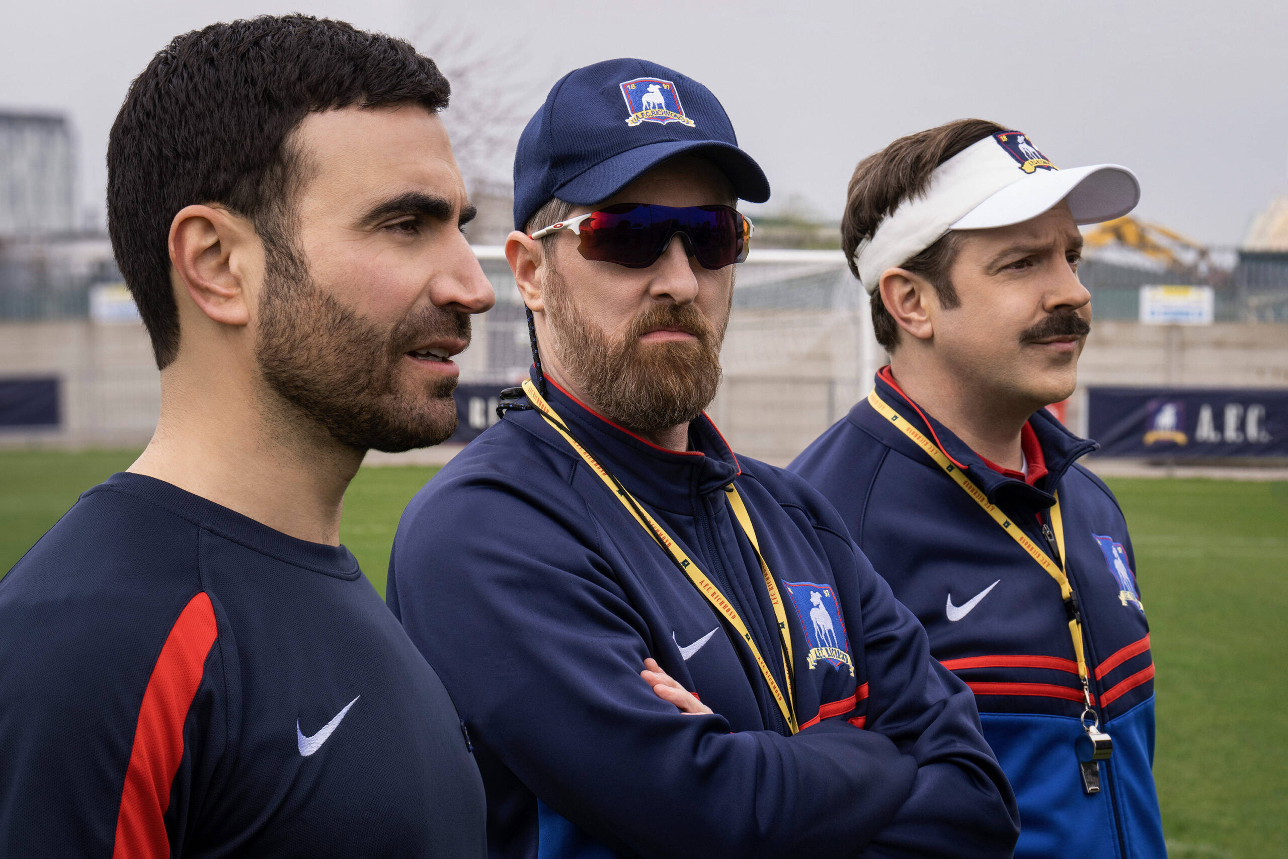 Who are the main characters in Ted Lasso - Pubity