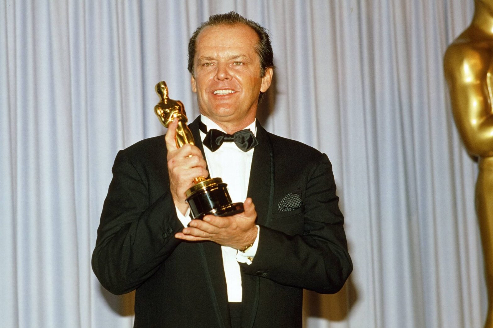 What film did Jack Nicholson win his first Oscar for?