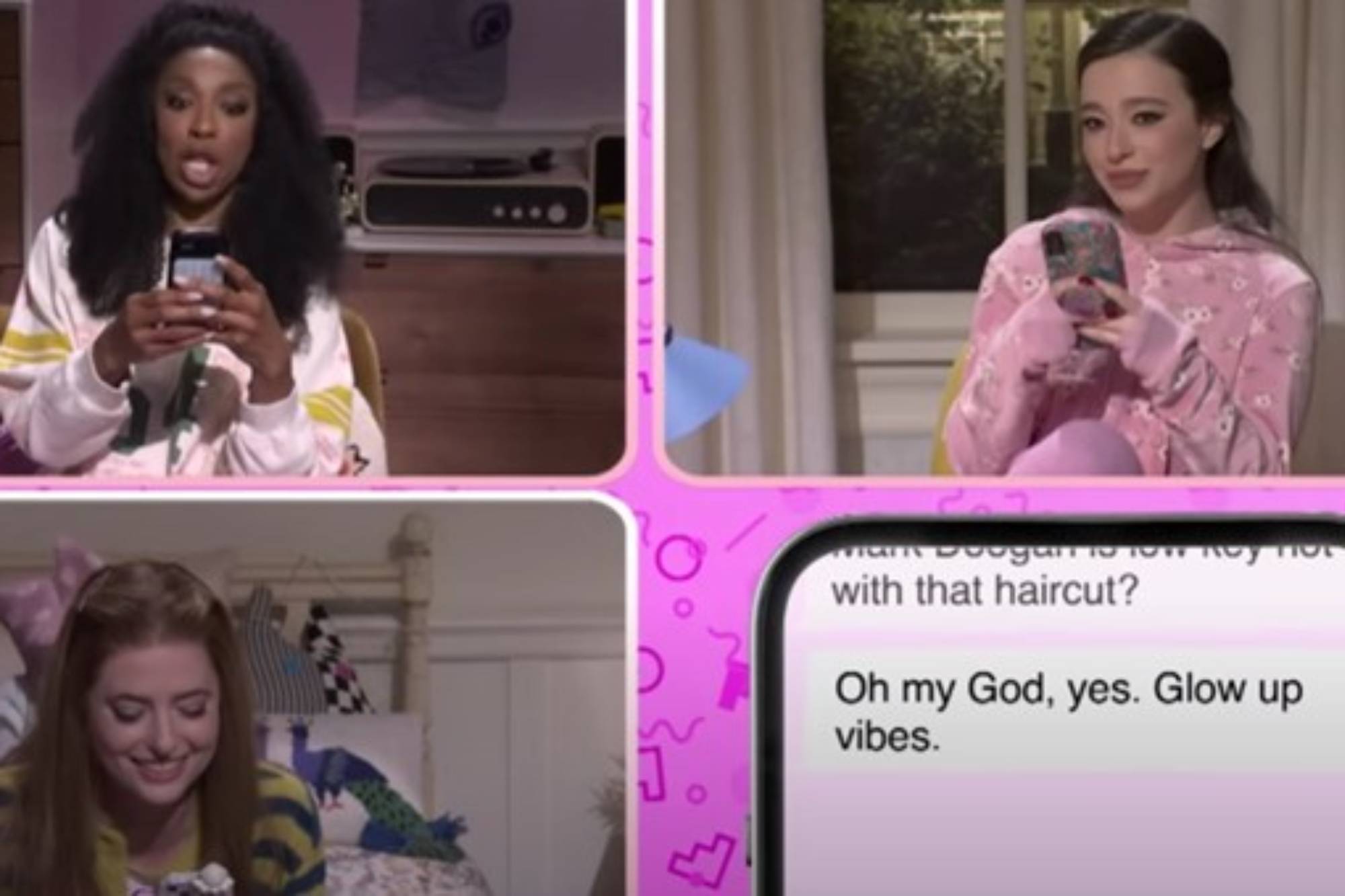 Mikey Madison stars in SNL Signal group chat parody - Pubity