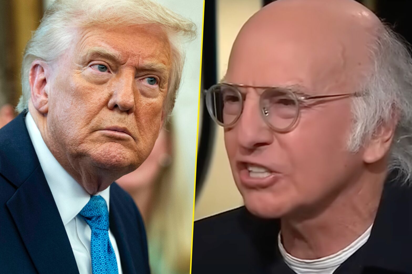 Larry David calls Trump "little baby" in old clip - Pubity